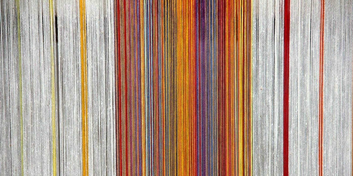 Tie on to an existing warp | Handwoven