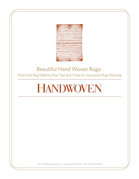 3 Free Rug Patterns + Tips and Tricks for Successful Rug Weaving ...