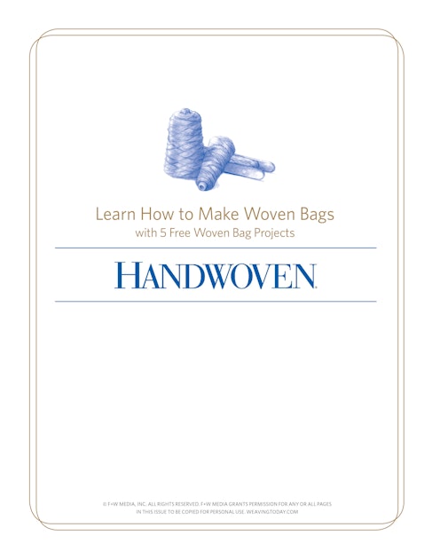 How to Weave Bags + 5 Free Bag Projects | Handwoven Library