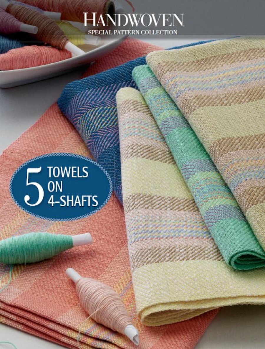 Handwoven Special Pattern Collection: 5 Towels on 4-Shafts | Handwoven ...