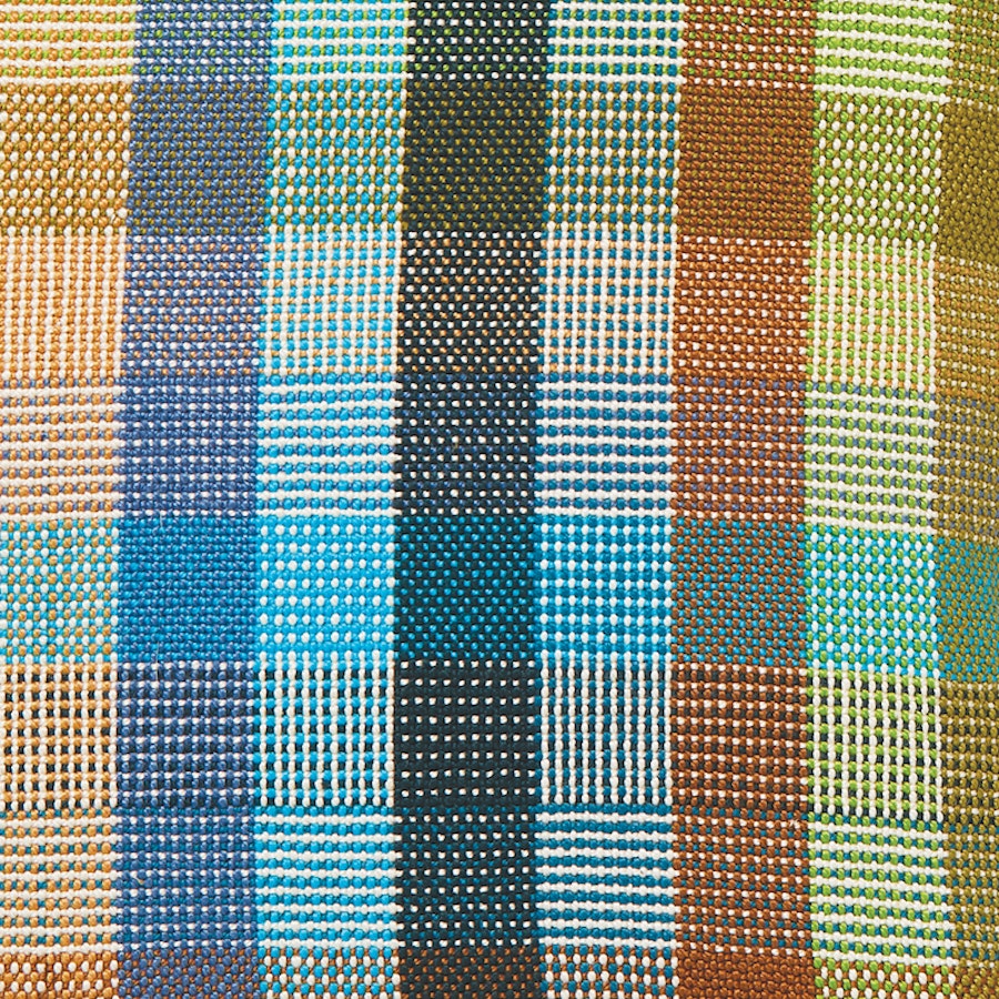 Distorted-Weft Rep Runner & Trio of Pillows | WIF | Handwoven Library