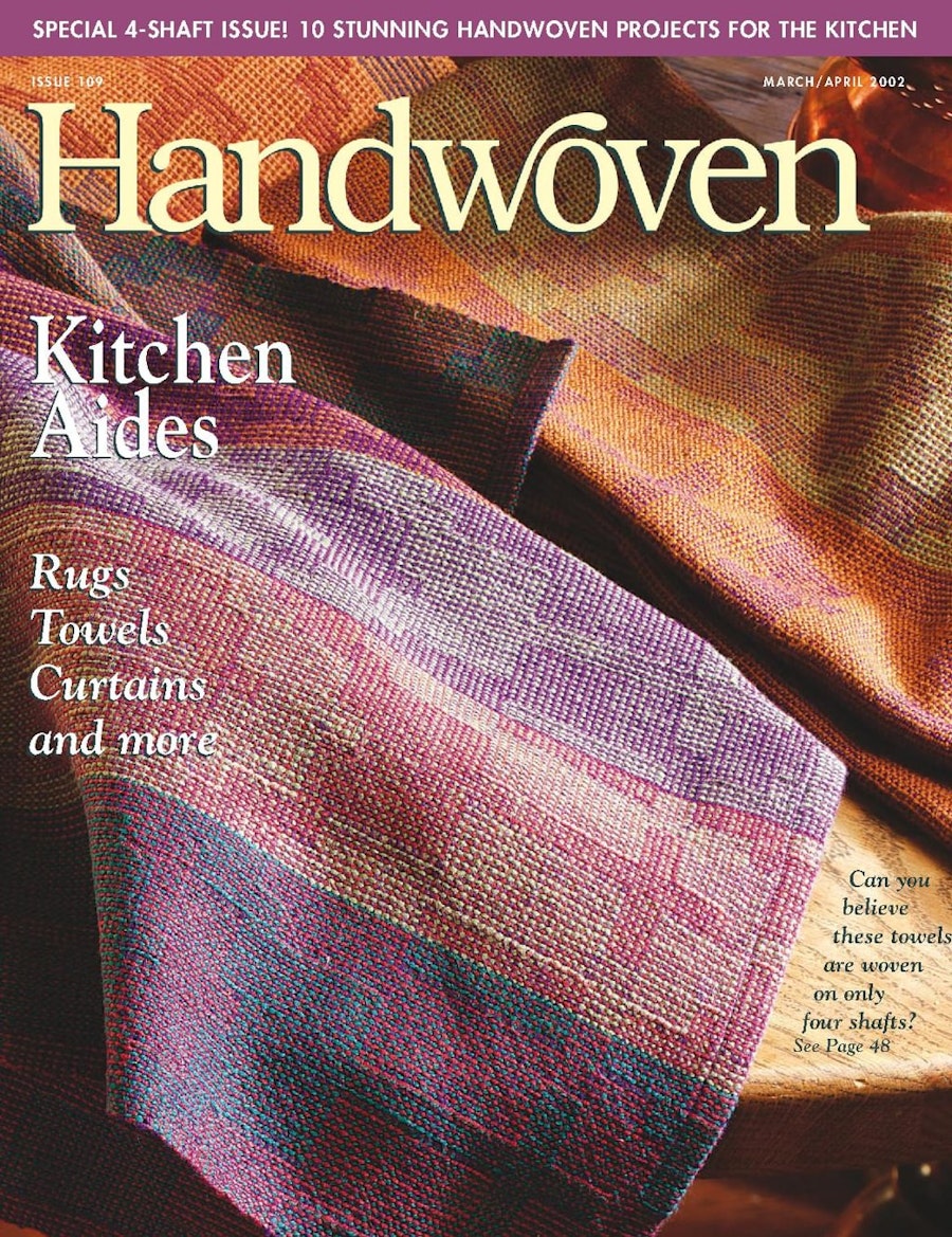 Handwoven March/April 2002 | Handwoven Library