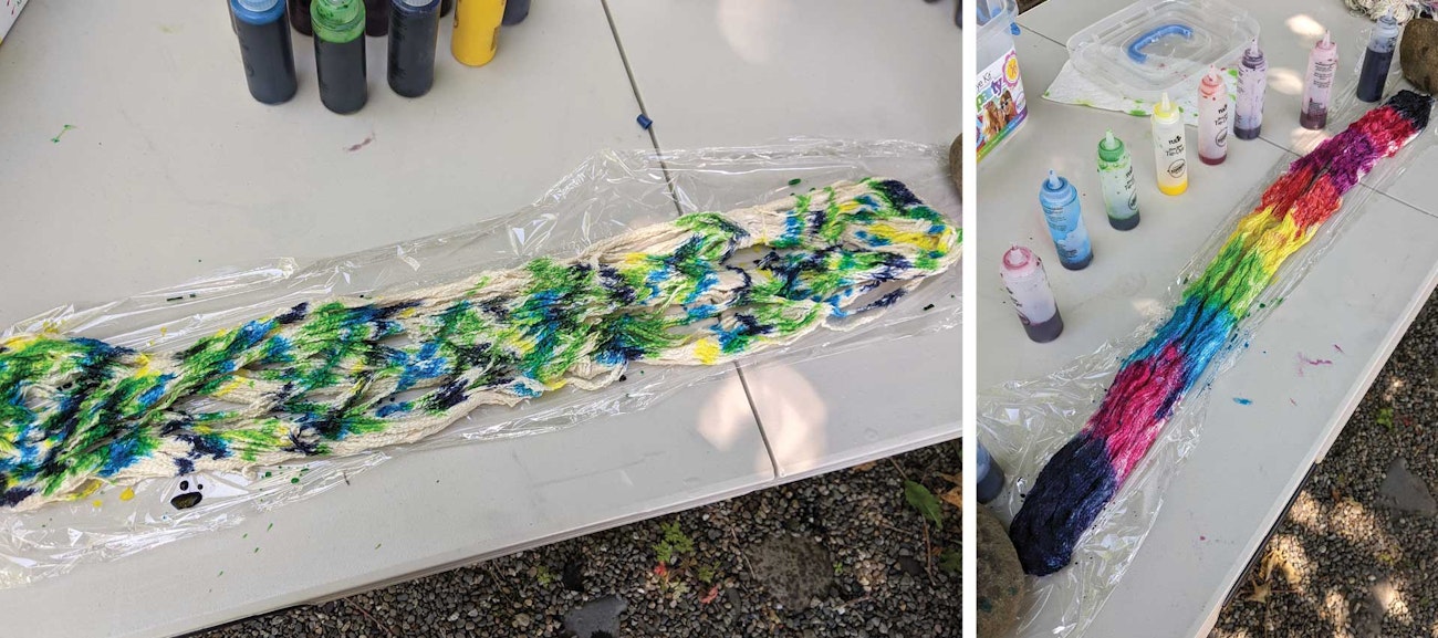 How to Throw a Dye Party | Little Looms