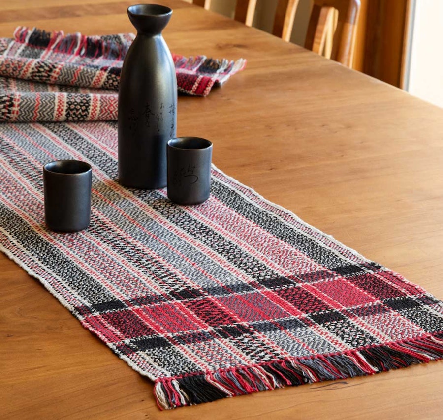 Elegant Hemp Runner | WIF | Handwoven Library