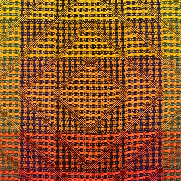 Tessellating Triangles Towels | WIF | Handwoven Library