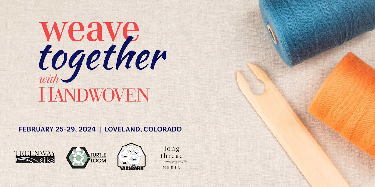 Silk and Natural Dye Talks at Weave Together with Handwoven | Handwoven