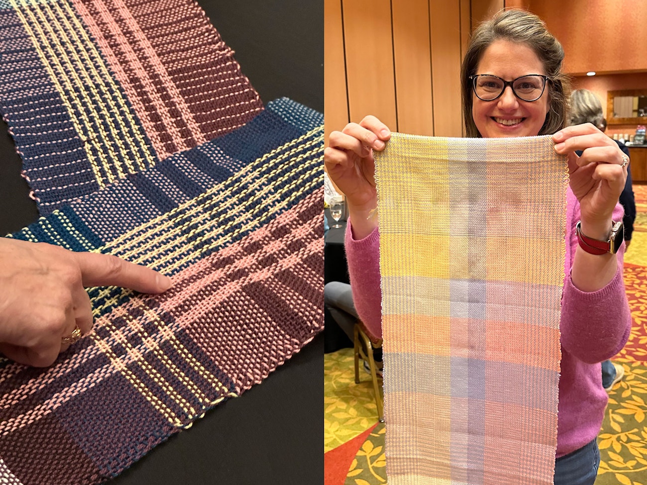Show and Tell and a Weaver’s Handshake | Handwoven