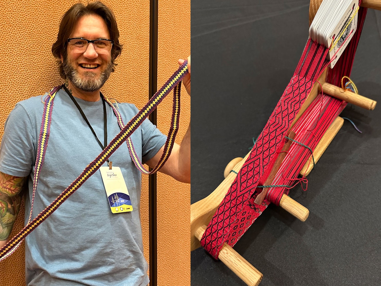 Show and Tell and a Weaver’s Handshake | Handwoven