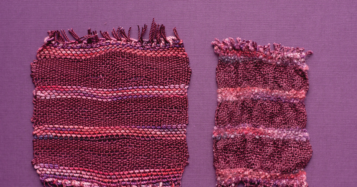 Harness the Power of Differential Shrinkage | Handwoven Harness the Power of Differential Shrinkage | Handwoven