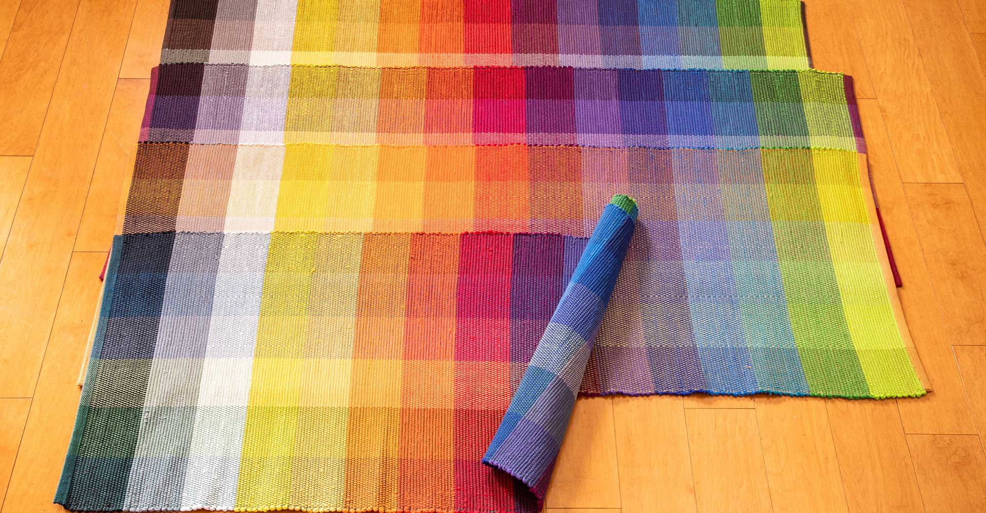 Notes from the Fell: Rag Rug Color Gamps | Handwoven