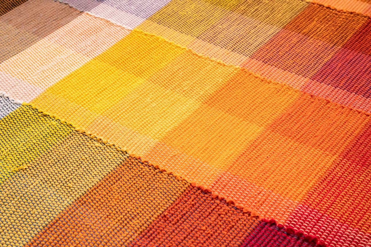 Notes from the Fell: Rag Rug Color Gamps | Handwoven