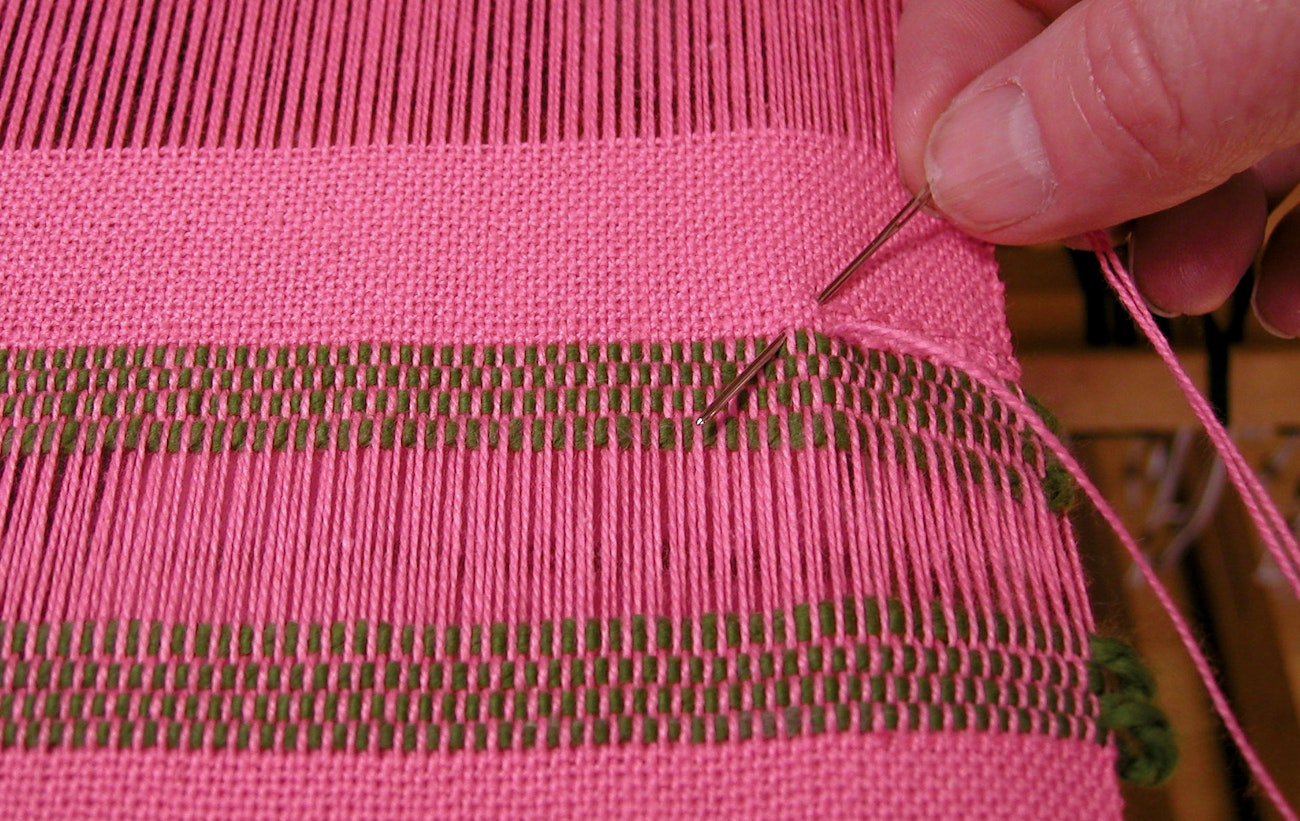 Fancy Hemstitching Adds Pizzazz to Your Handwovens | Handwoven