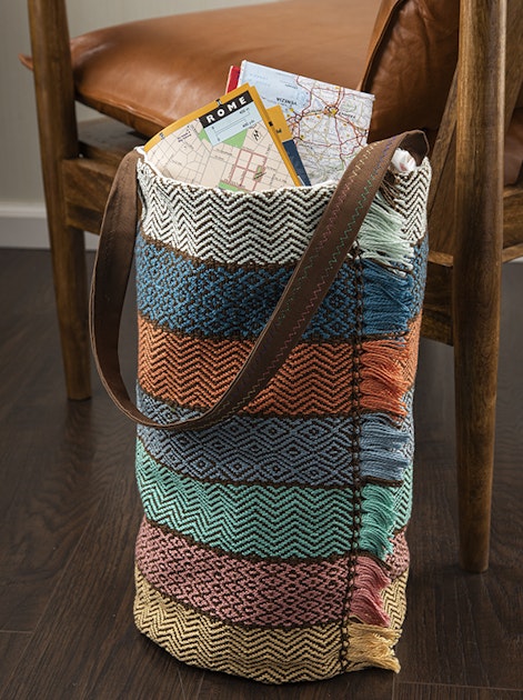 Travel Tote | Pattern PDF | Handwoven Library