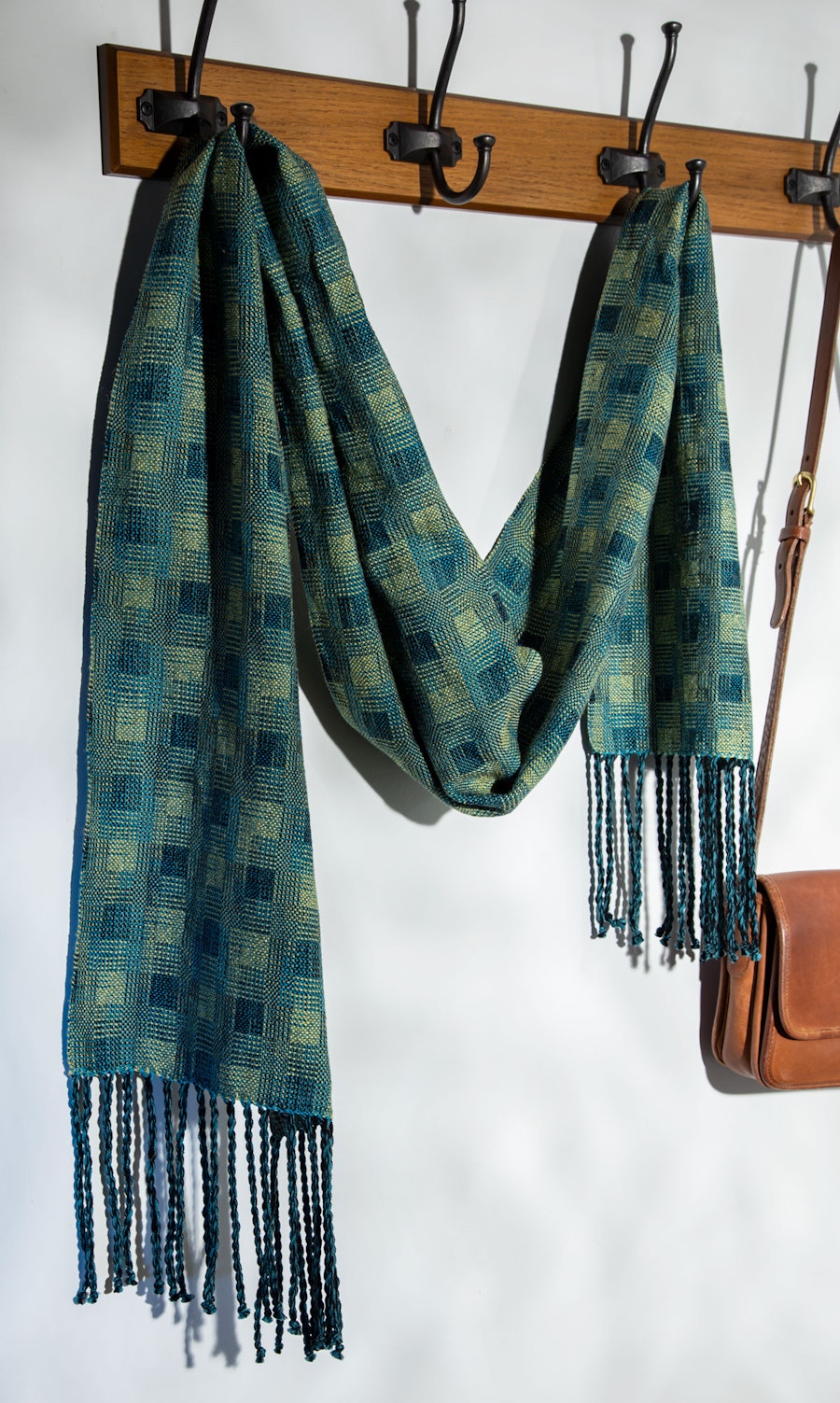 Concentric Squares Scarf | WIF | Handwoven Library