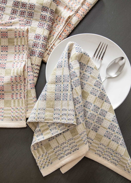 Floral Bouquet Napkins | WIF | Handwoven Library