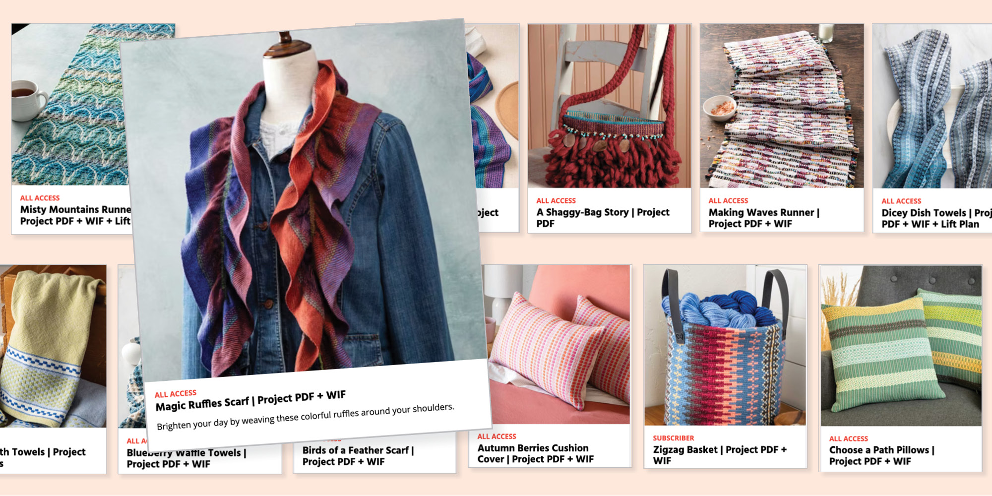 Introducing: An Easier Way to Find Projects in Handwoven | Handwoven