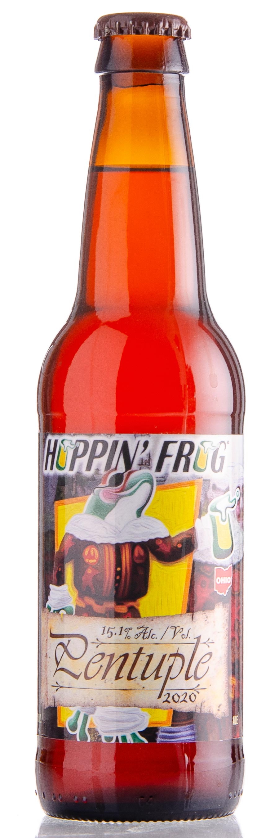 Review: Hoppin' Frog Brewing Pentuple | Craft Beer & Brewing