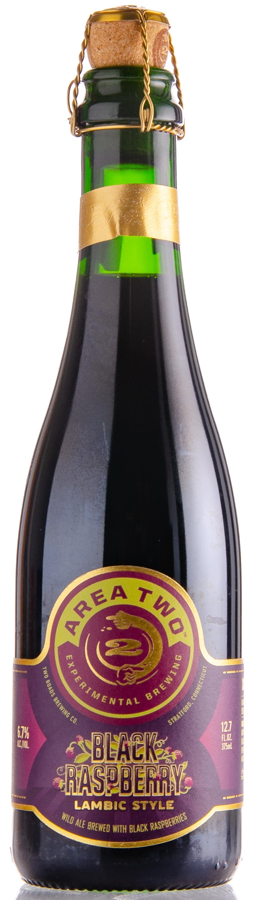 Review: Area Two Experimental Brewing Black Raspberry Lambic | Craft ...