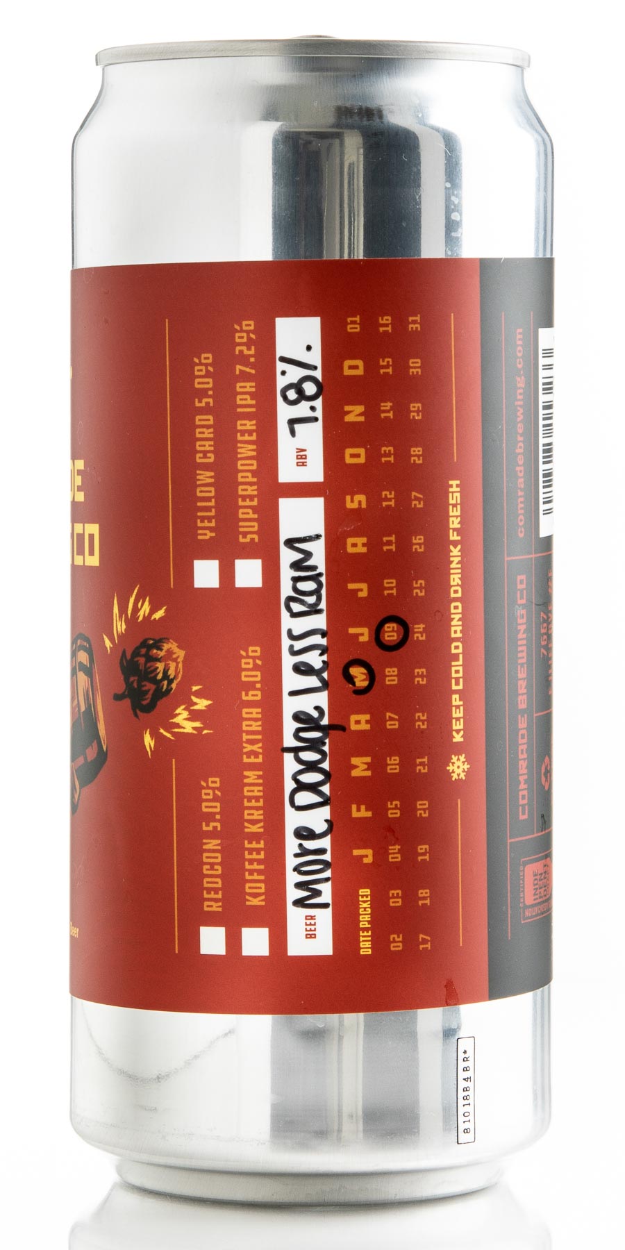 Review: More Dodge Less Ram | Comrade Brewing | Craft Beer & Brewing