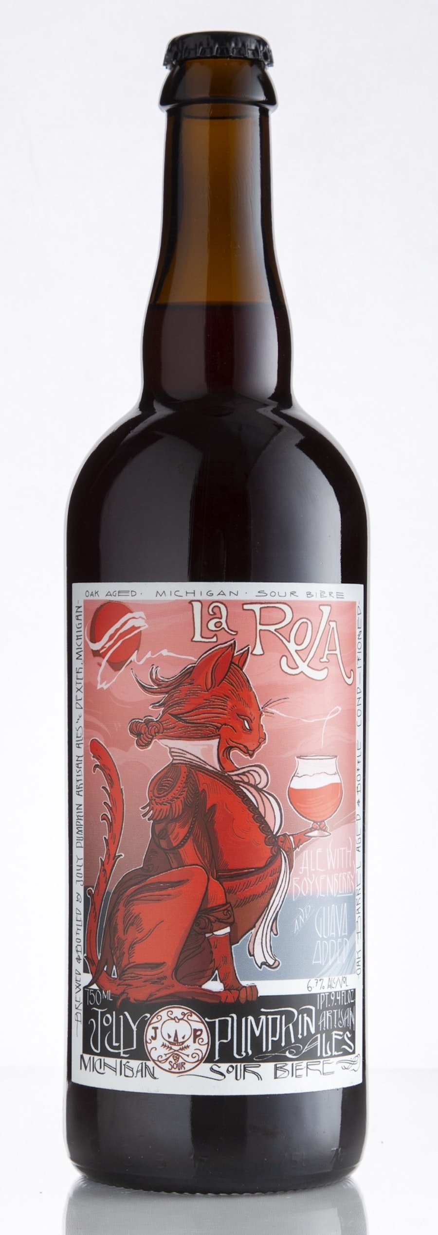 Review: Jolly Pumpkin La Roja with Boysenberry & Guava | Craft Beer ...