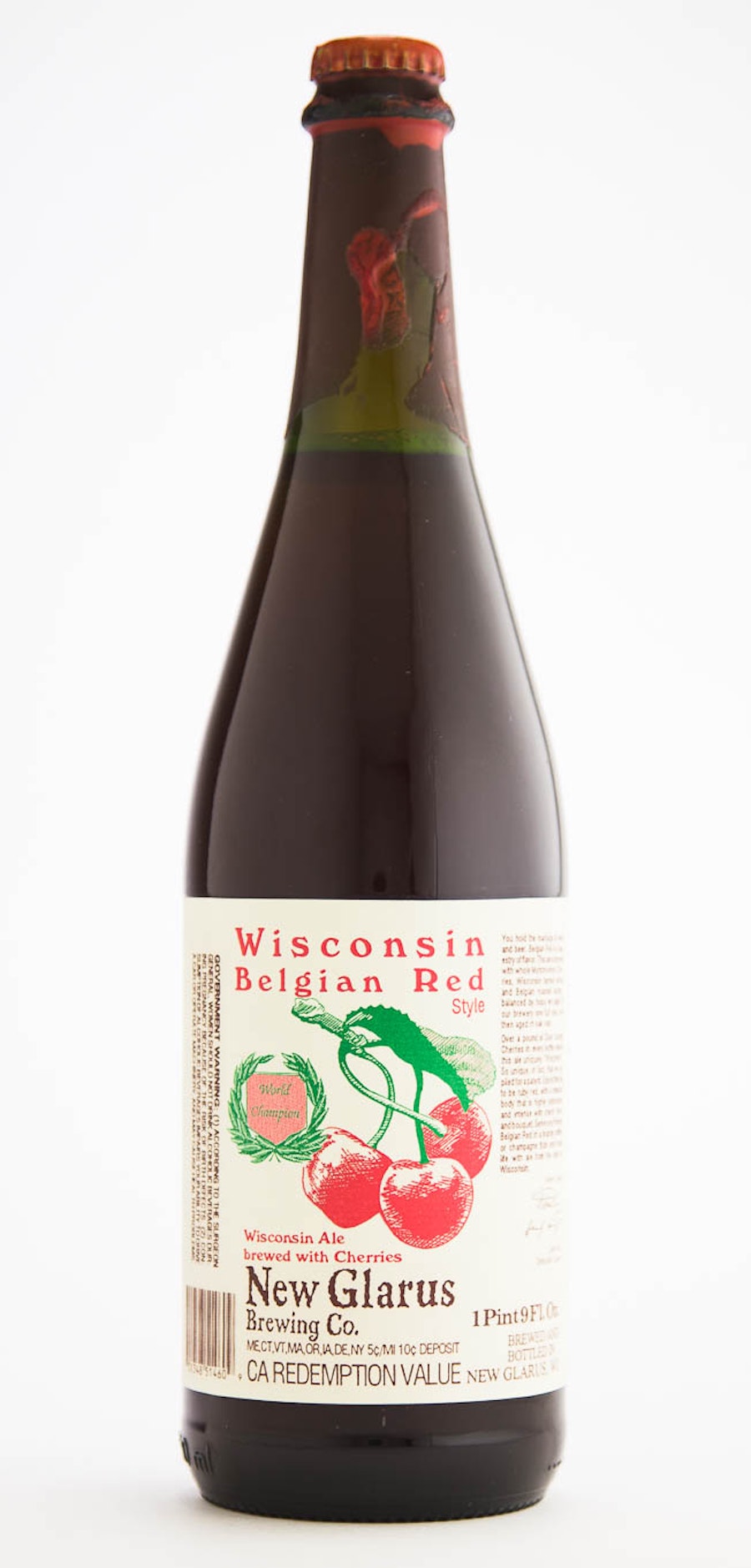 Review: New Glarus Brewing Company Wisconsin Belgian Red | Craft Beer ...