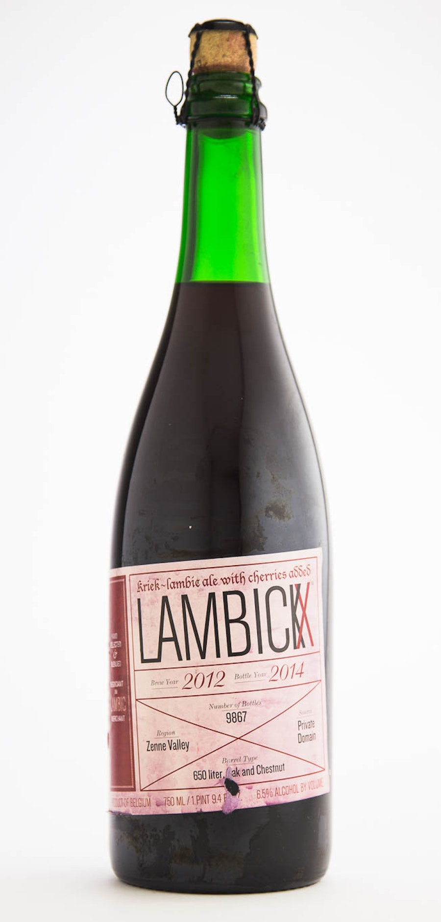 Review: Vanberg & DeWulf LambickX Oude Kriek | Craft Beer & Brewing