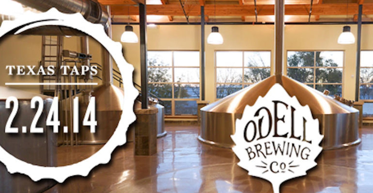 Odell Beers Hit Texas Taps | Craft Beer & Brewing