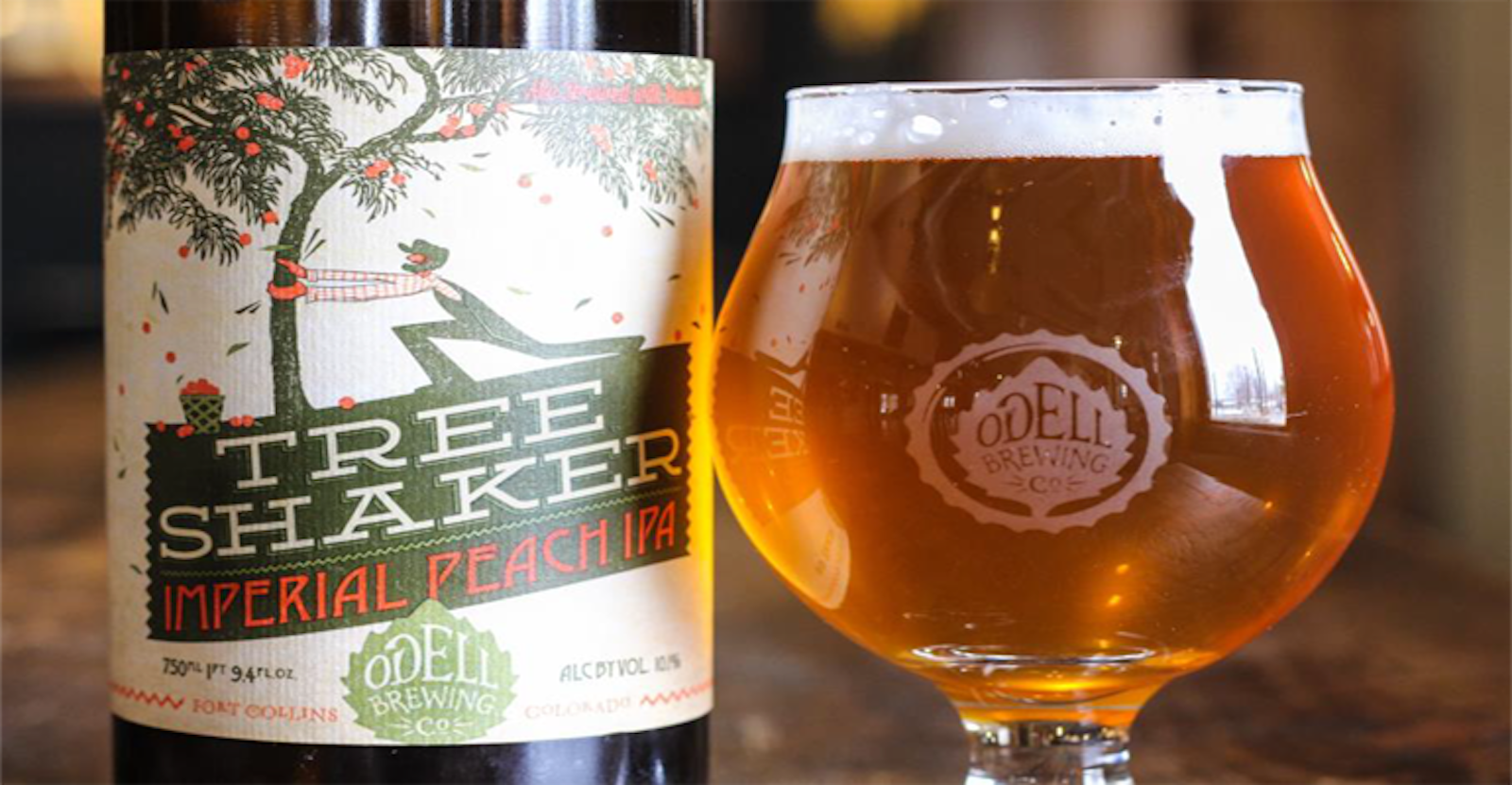 Return of Tree Shaker, Imperial Peach IPA, by Odell Brewing | Craft ...