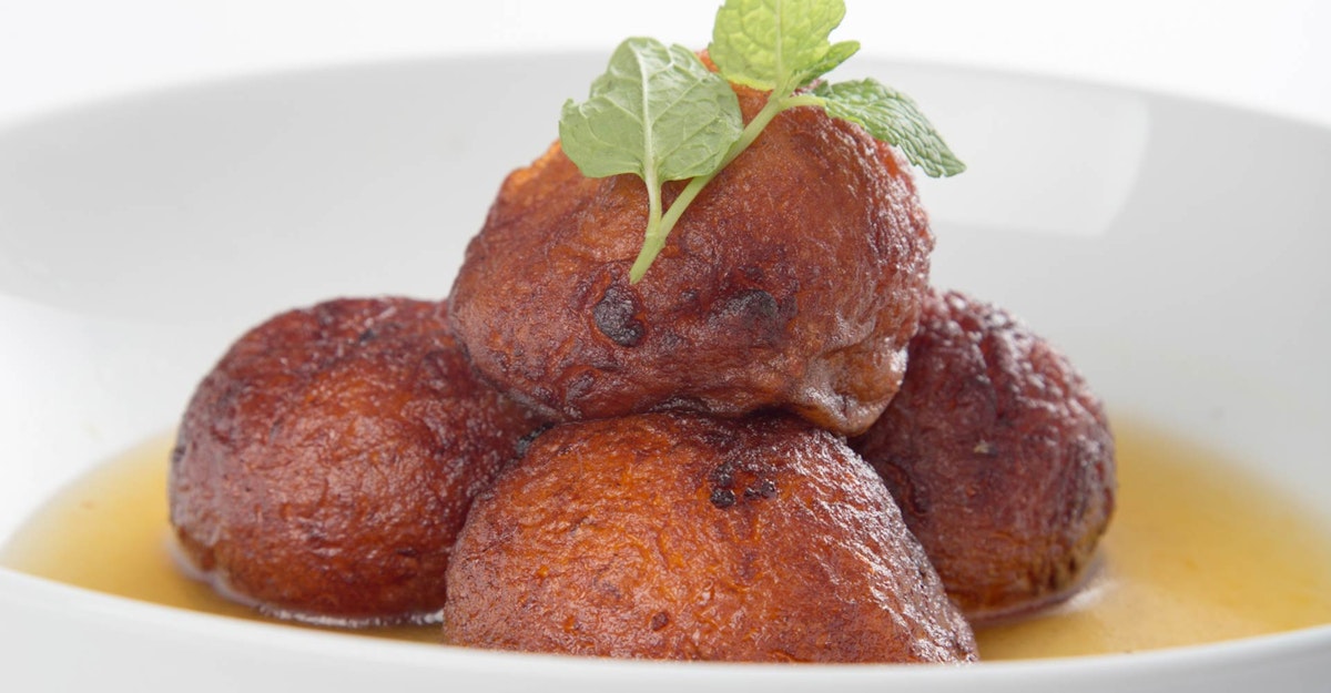 Gulab Jabun with Orange-Cardamom Wheat Beer Syrup Recipe | Craft Beer ...