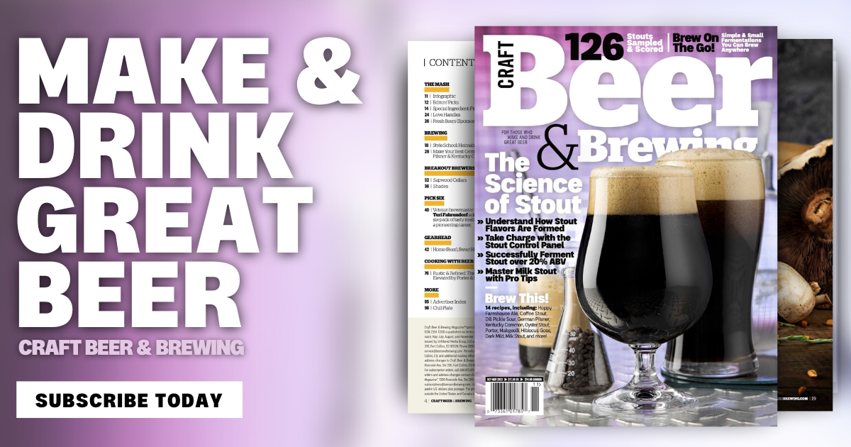 Craft Beer & Brewing