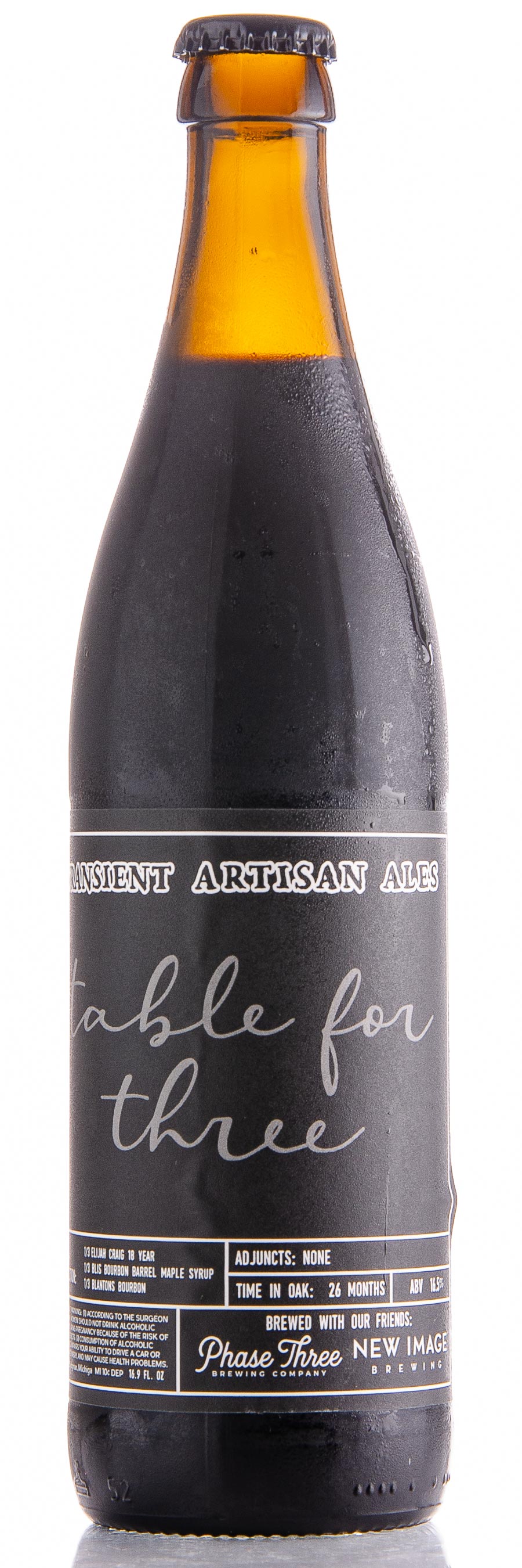 Review: Table for Three | Transient Artisan Ales | Craft Beer & Brewing