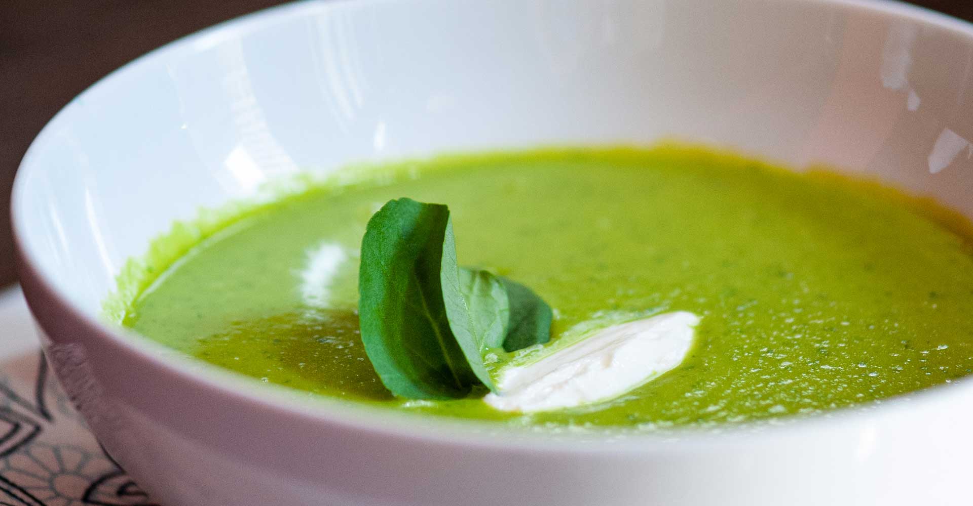Cooking with IPA: English Pea, Watercress, and Mint Soup | Craft Beer ...