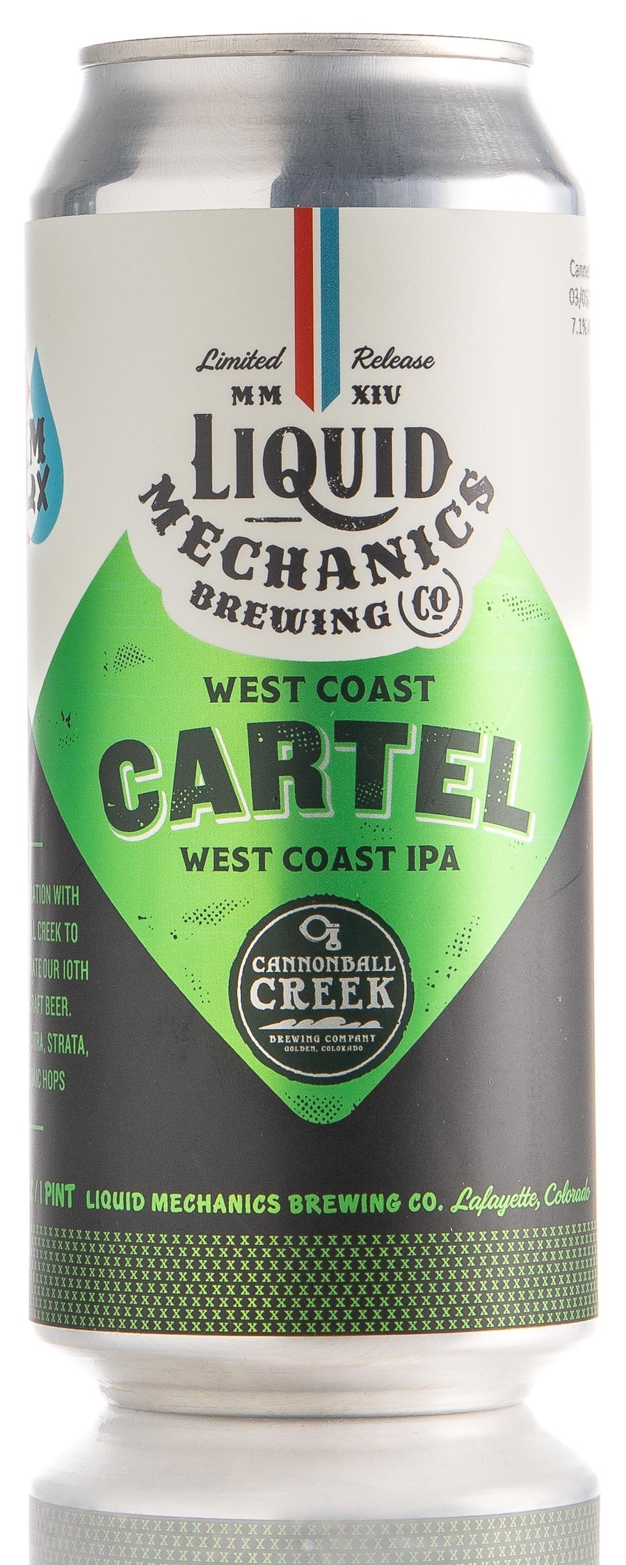 Review: Liquid Mechanics Brewing Company West Coast Cartel | Craft Beer ...