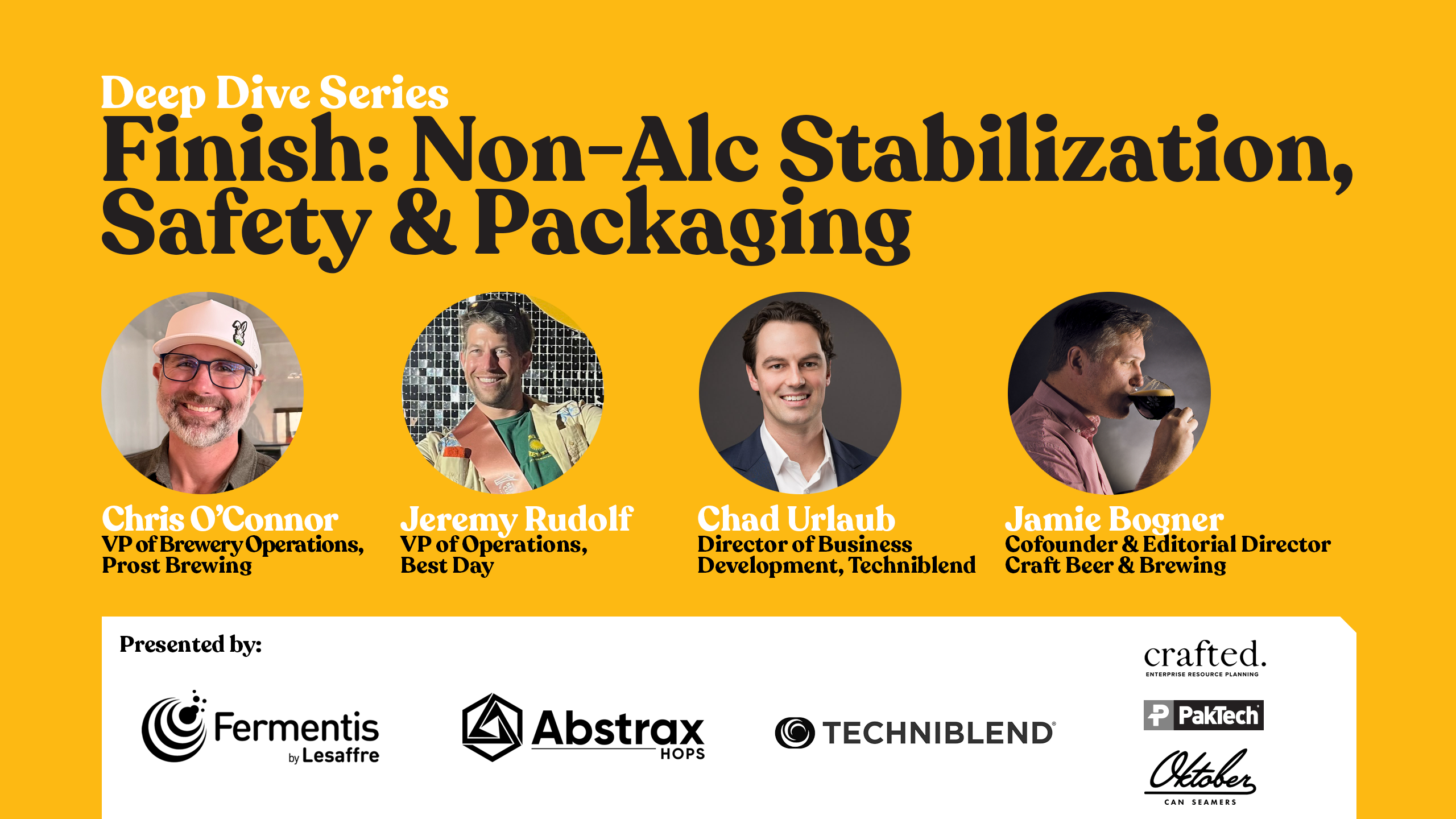 Finish: Non-Alc Stabilization, Safety & Packaging | Craft Beer & Brewing