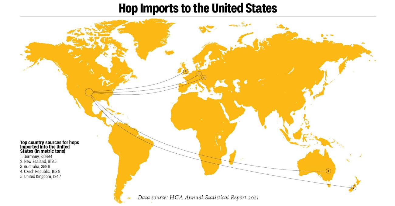 Infographic: Hops In, Hops Out | Brewing Industry Guide