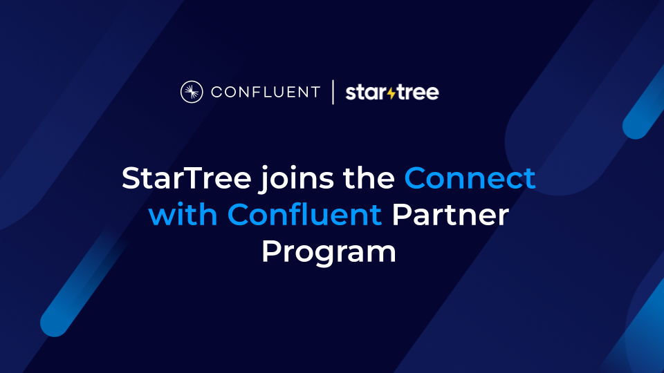 Startree joins the Connect with Confluent Partner Programm Startree joins the Connect with Confluent Partner Programm