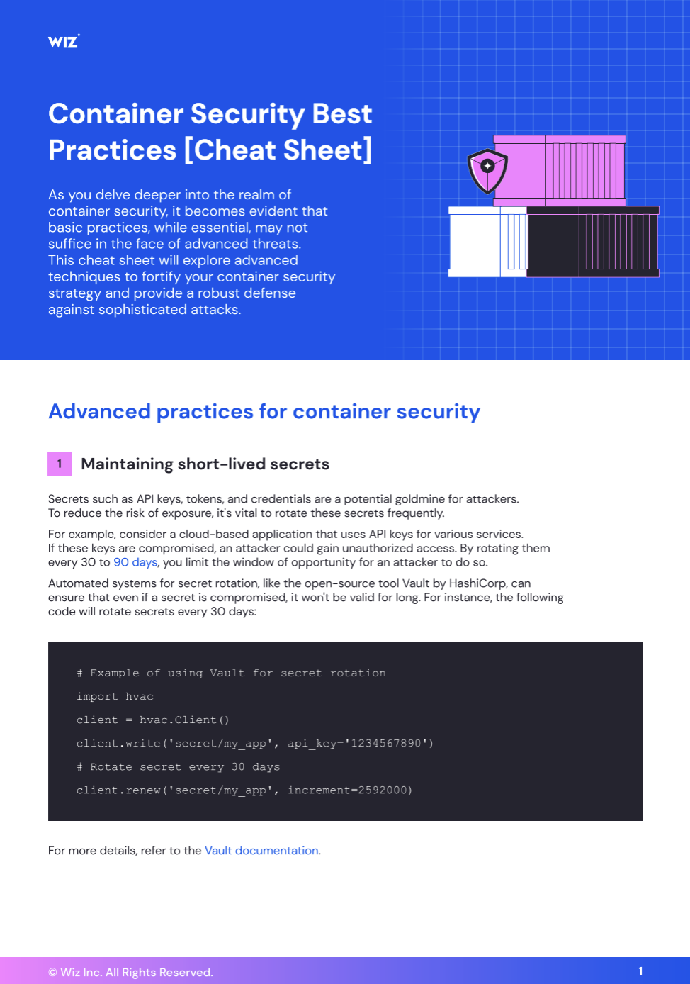 8 Container Security Best Practices Wiz