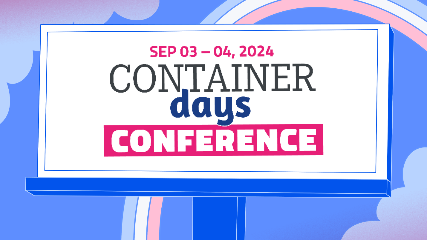 Container Days Conference l Sep 3 - 4, 2024 l Hamburg | Wiz