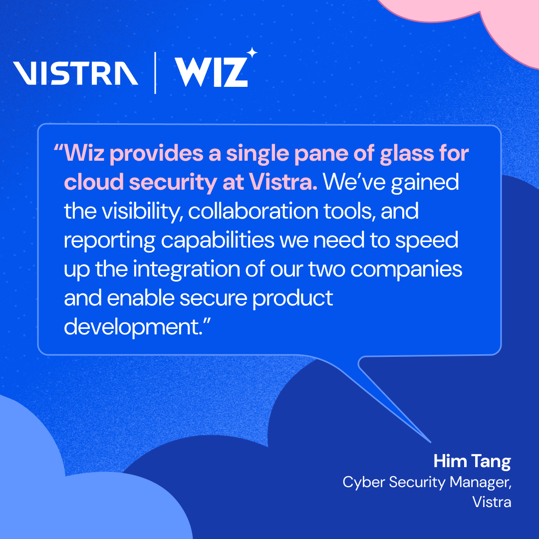Vistra secures its growth strategy with cloud visibility | Wiz