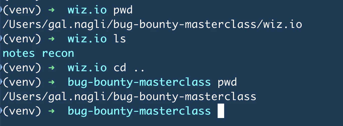 Welcome to the Terminal - Bug Bounty Masterclass | Wiz