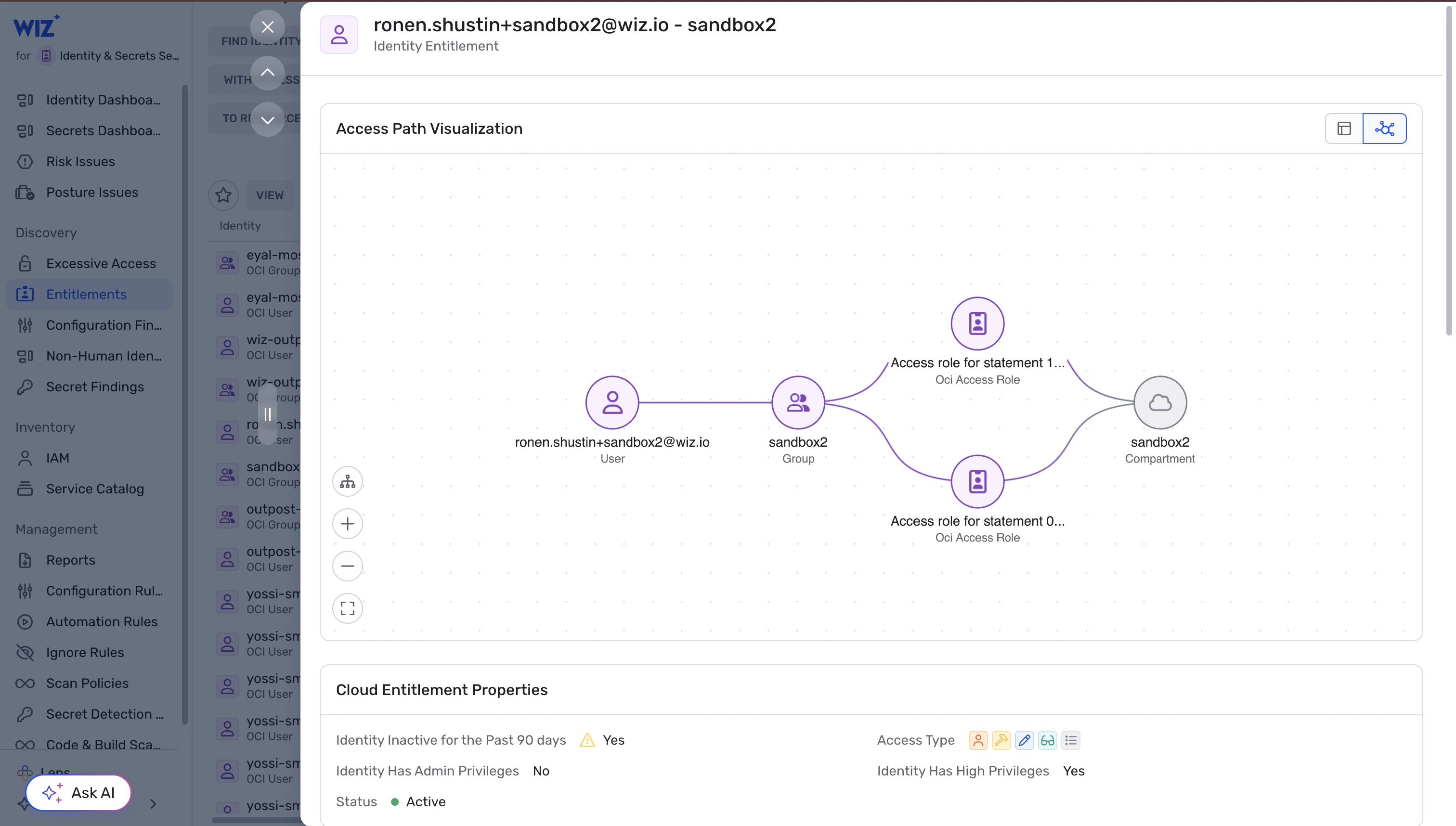 Wiz Adds OCI IAM to Unified Cloud Identity Graph | Wiz Blog