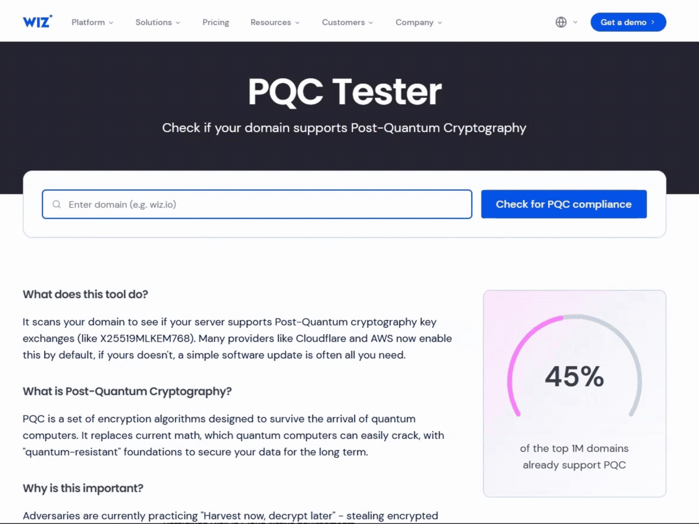 Preparing for Post-Quantum Cryptography | Wiz Blog
