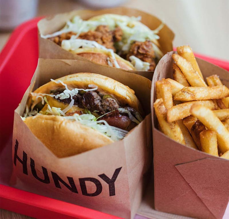 Hundy Burger & Fries Yaletown | Dine-in, Takeout, Delivery