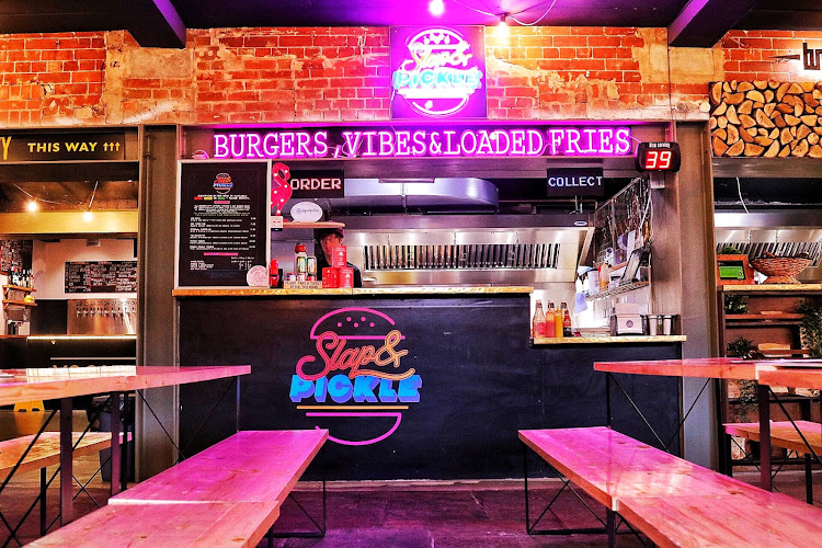 Slap & Pickle Burgers - Assembly Underground Leeds - AgeFriendly guide