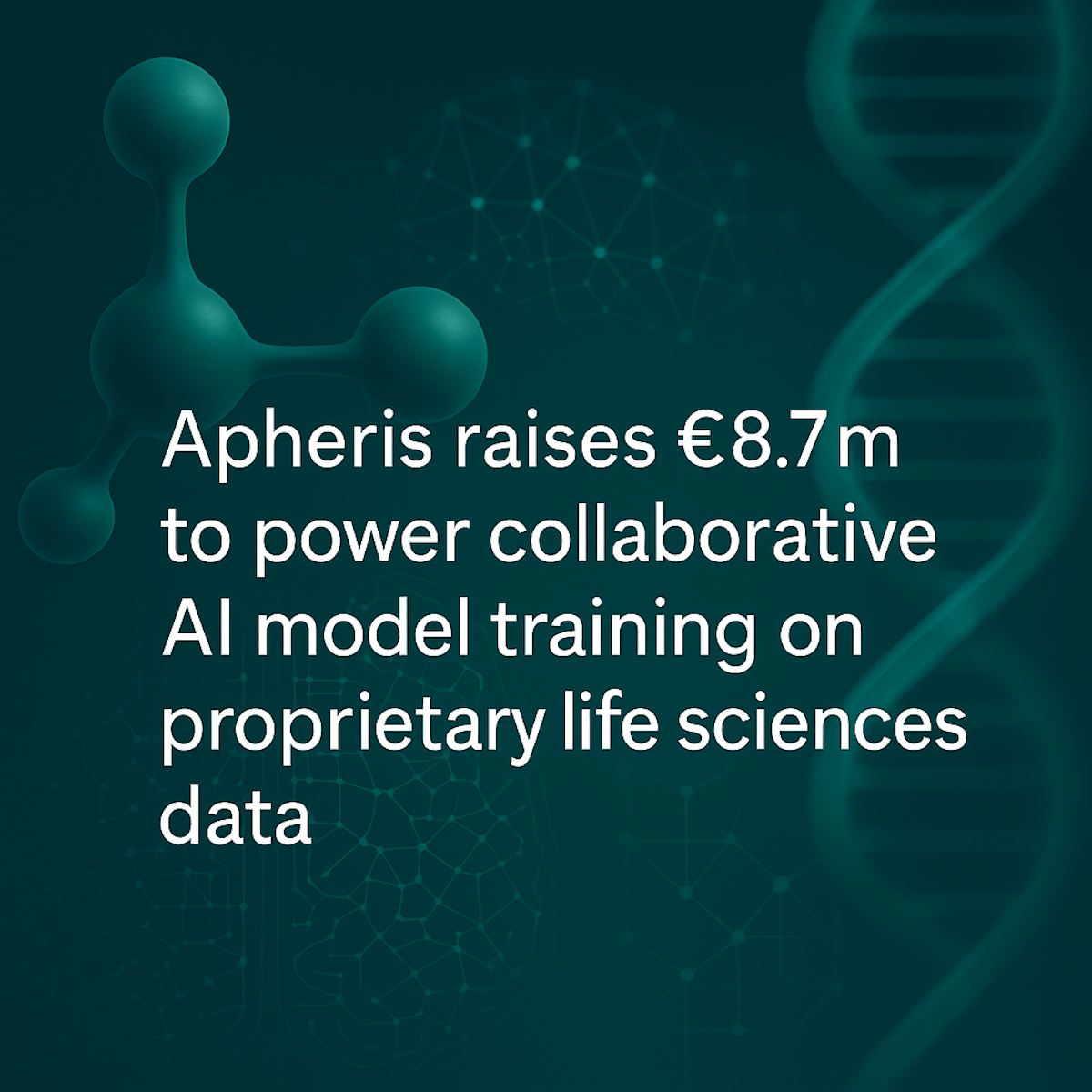 Apheris raises €8.7m to power development of smarter AI and ...
