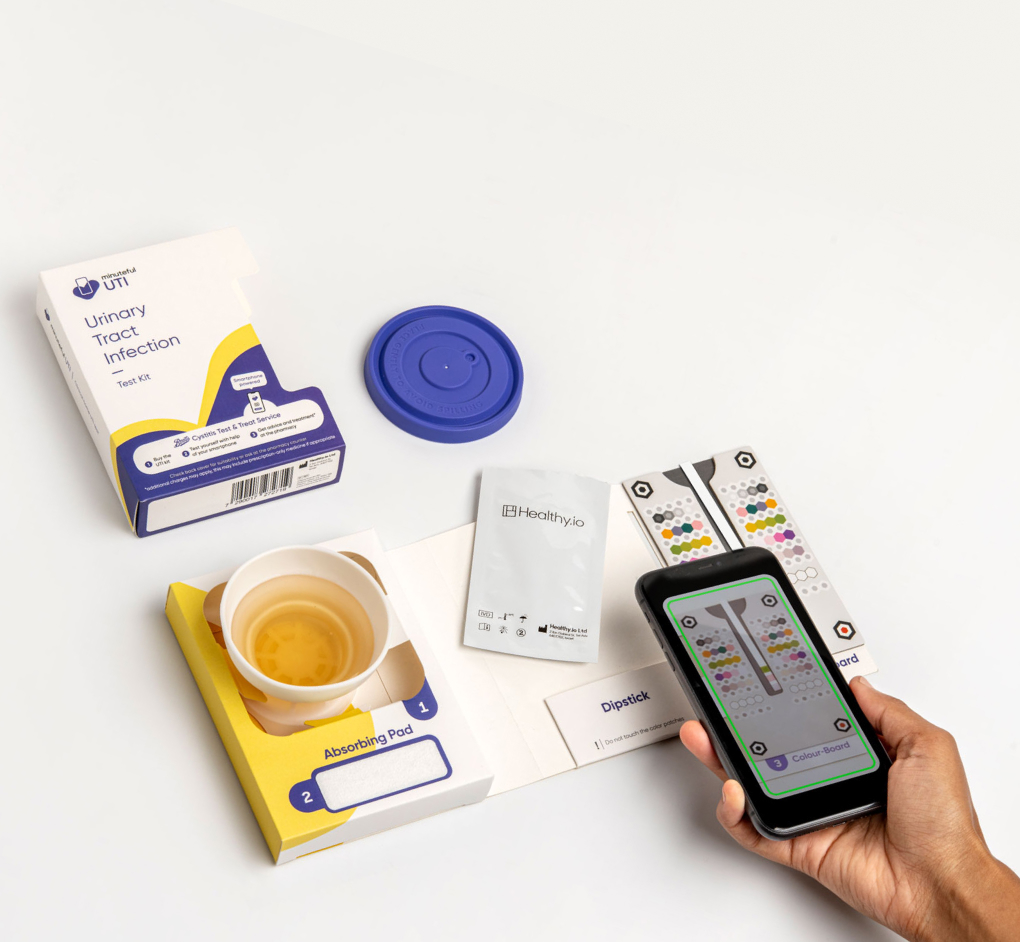 Minuteful UTI | At-home testing, pharmacy-first treatment