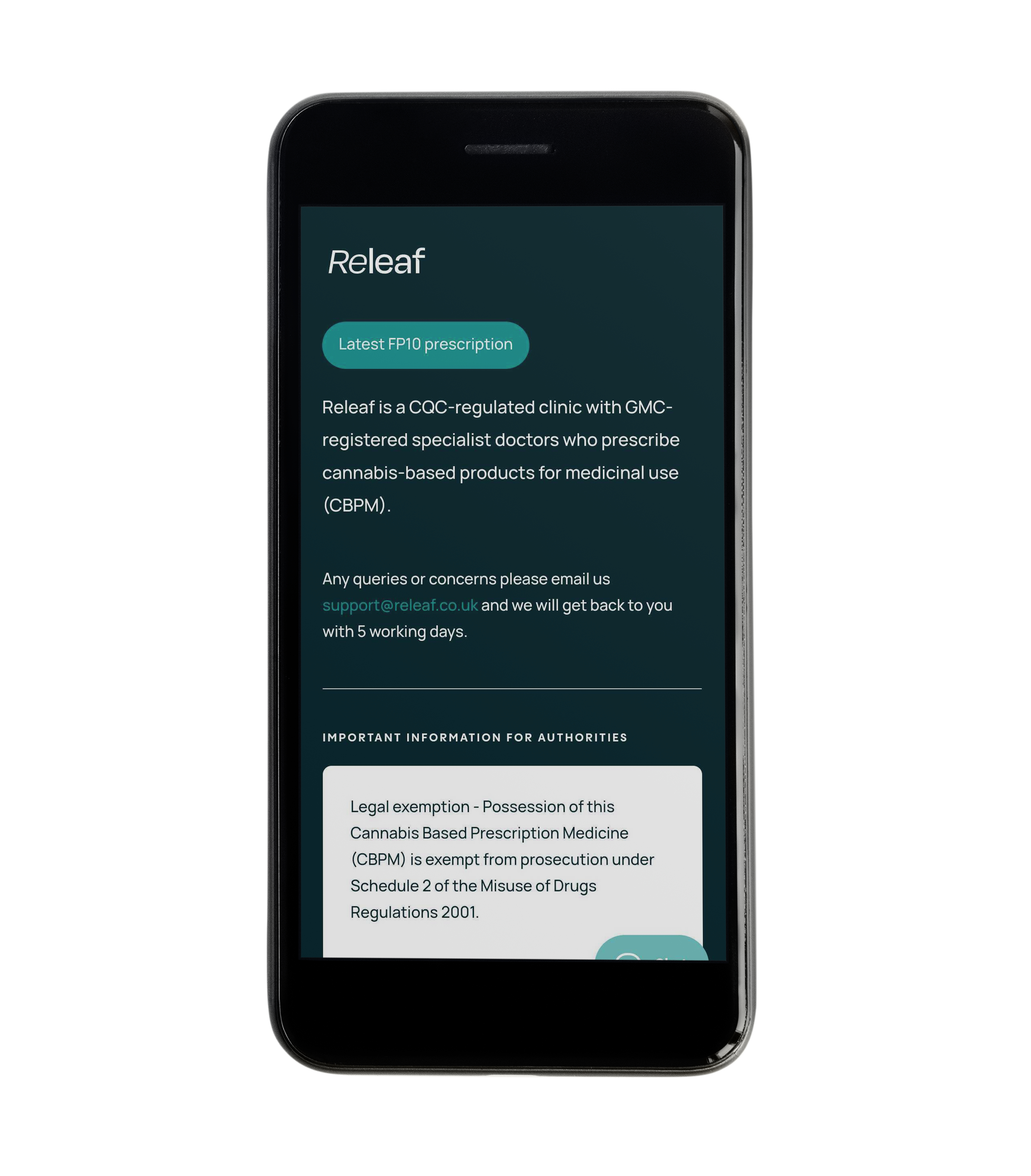 The UK Medical Cannabis Card | Releaf UK