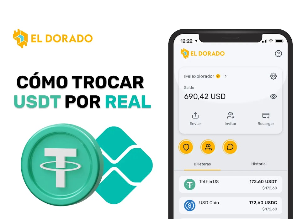 El Dorado P2P Cómo Trocar USDT para Real Peer to Peer por PIX com El Dorado P2P