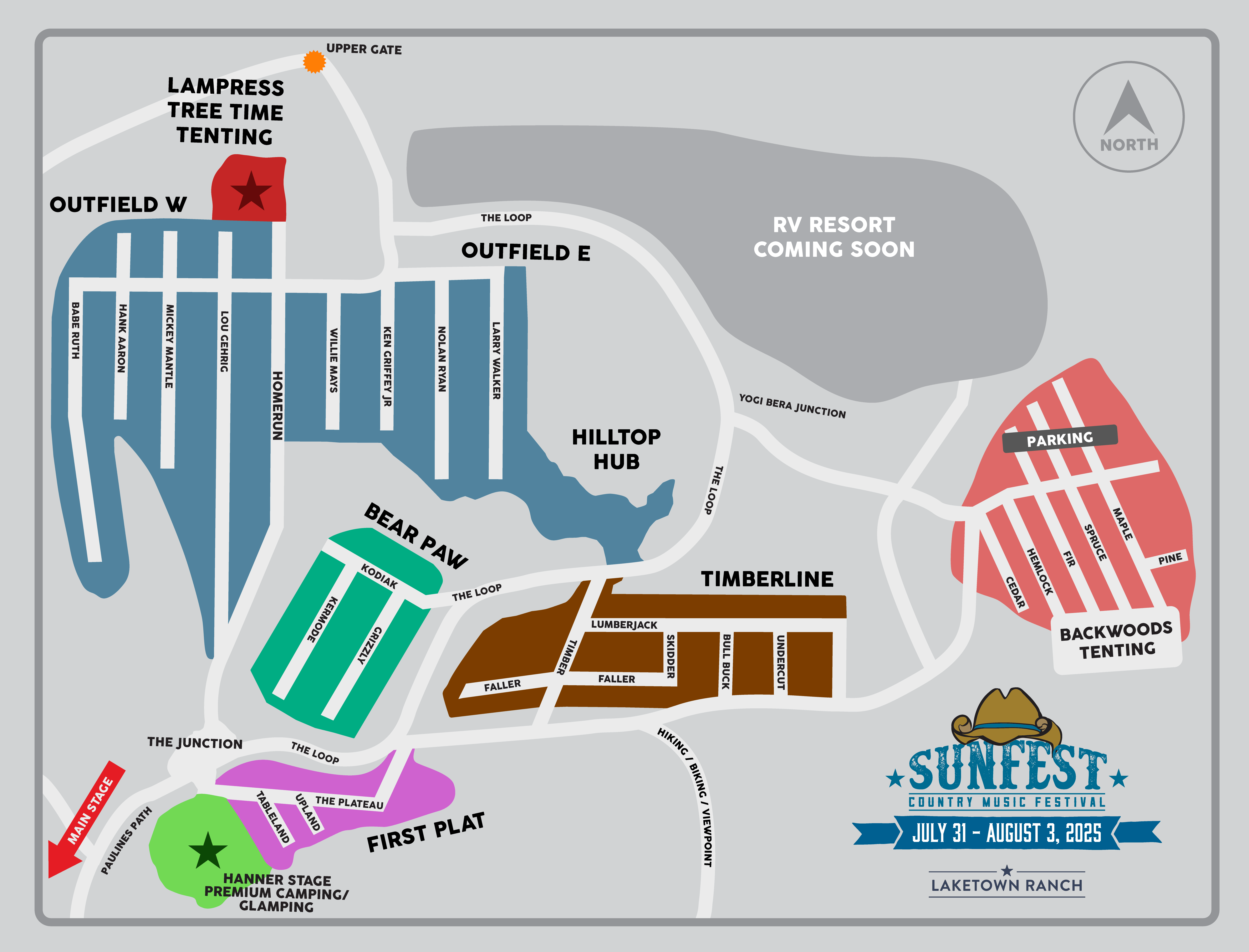 Maps | Sunfest Country Music Festival