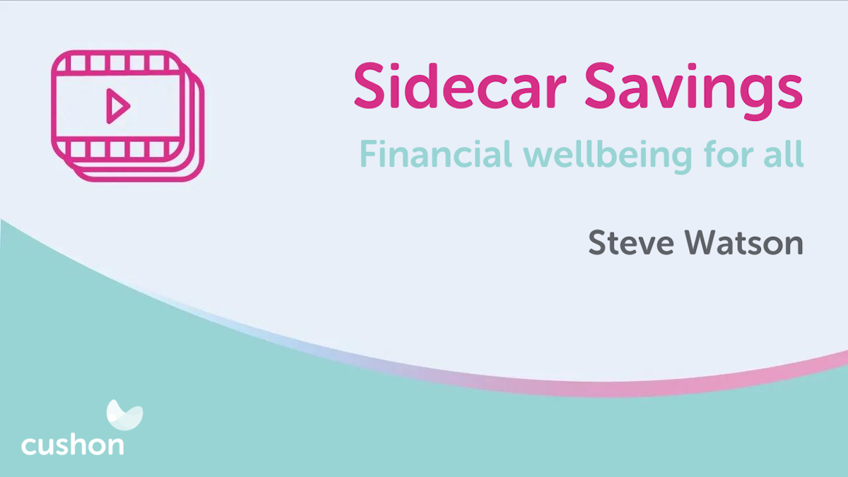 Sidecar savings - financial wellbeing for all | NatWest Cushon